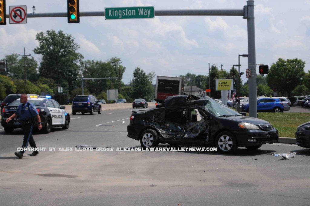 Bensalem Crash Sends Driver To Hospital Delaware Valley News